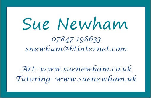 Sue Newham - Mid Wales tutor - Artist, teacher, communicator